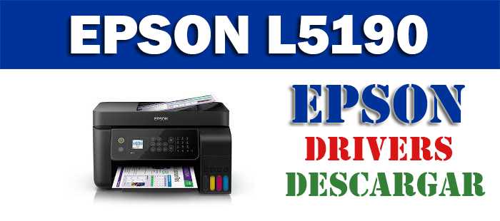 Driver / controlador de impresora / escáner Epson L5190 | Impresoras Total